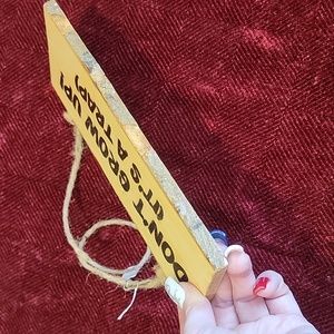 The Perfect Burn | Wall Decor | Funny Pyrography Sign | Poshmark